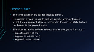 Lasers in ophthalmology | PPTX
