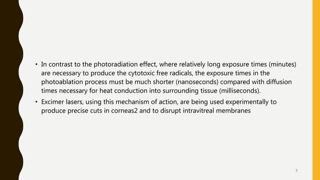 Lasers in opthalmology | PPT