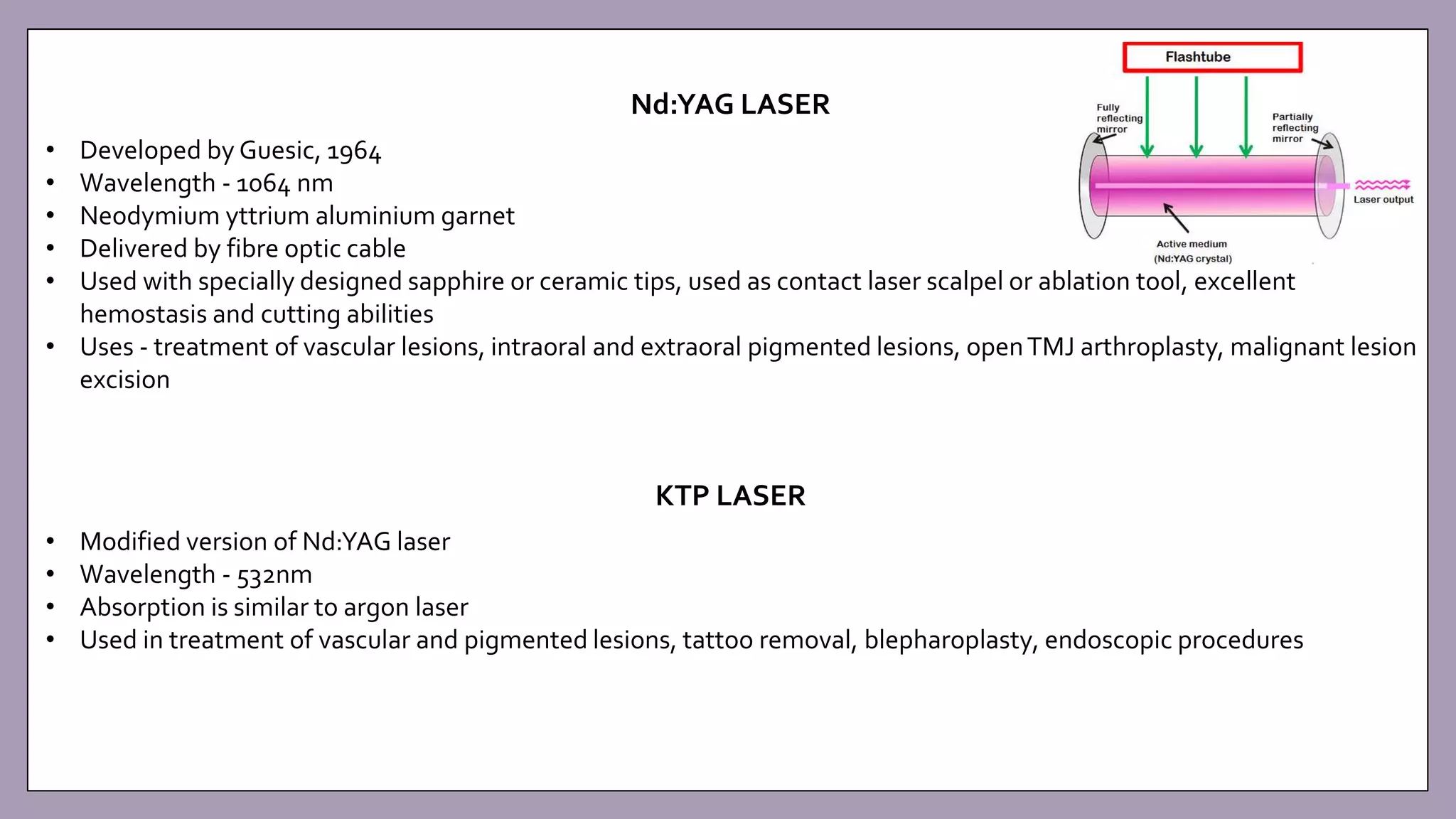 Lasers in oral and maxillofacial surgery | PPTX