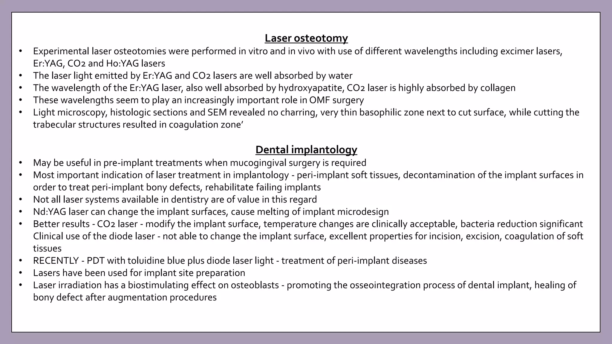 Lasers in oral and maxillofacial surgery | PPTX