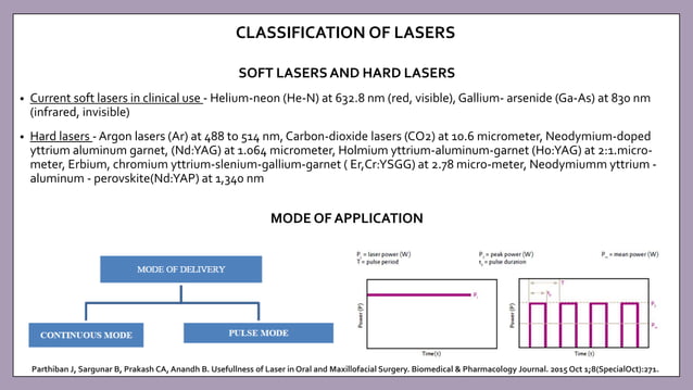 Lasers in oral and maxillofacial surgery | PPTX