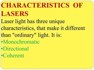 Lasers In Oral Medicine | PPTX