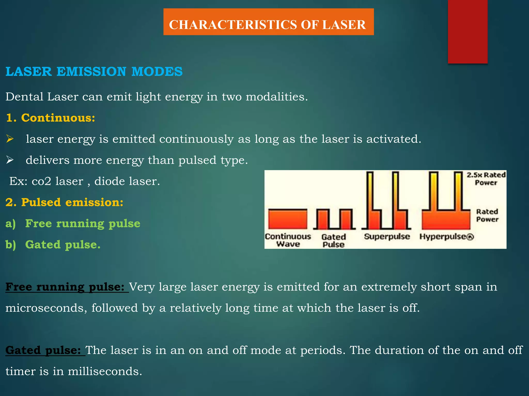 Lasers in periodontics | PPTX