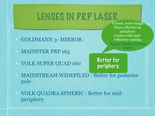 LASERS IN RETINA | PDF