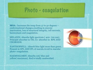 LASERS IN RETINA | PDF