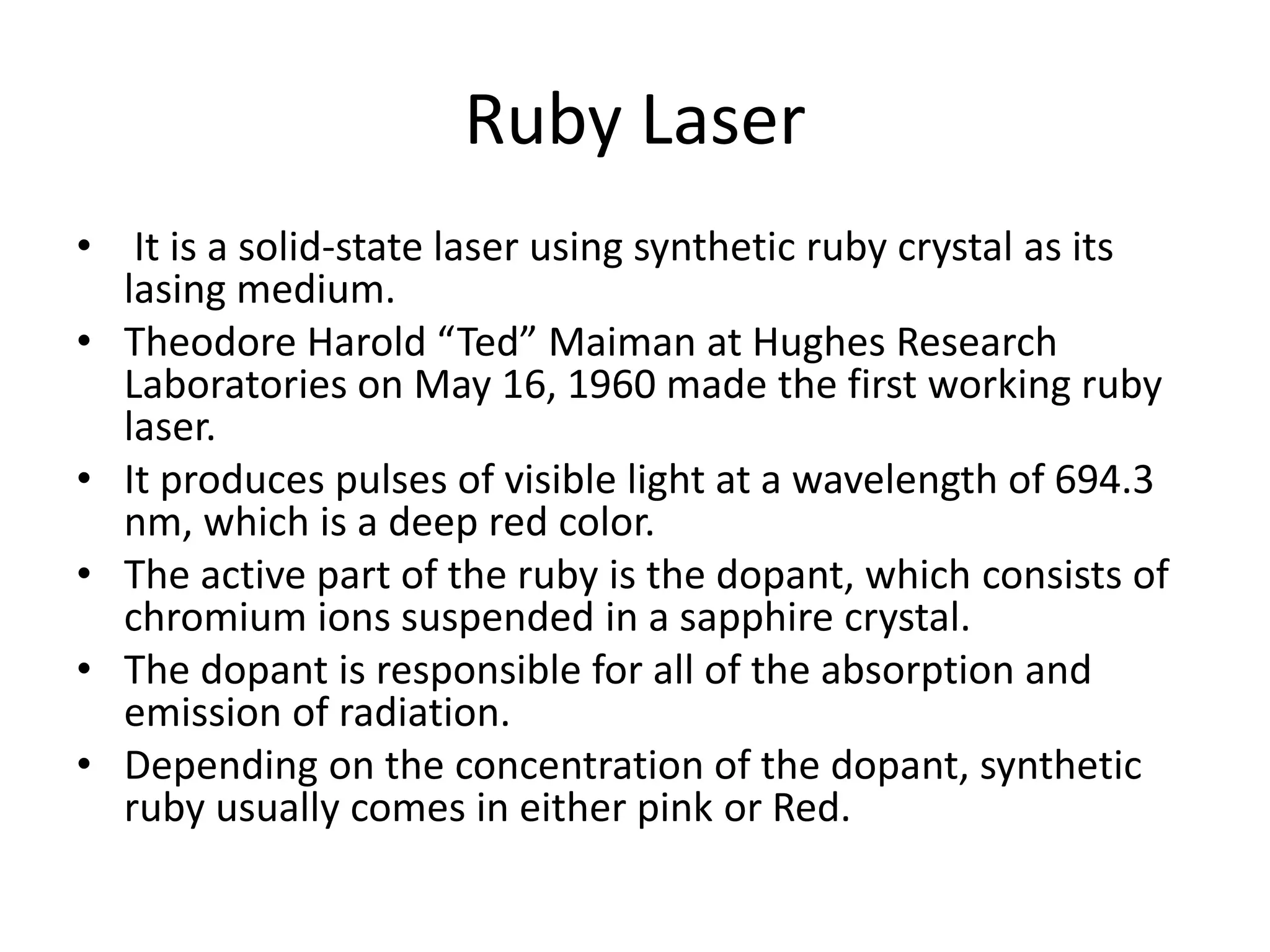 Lasers in urology | PPTX
