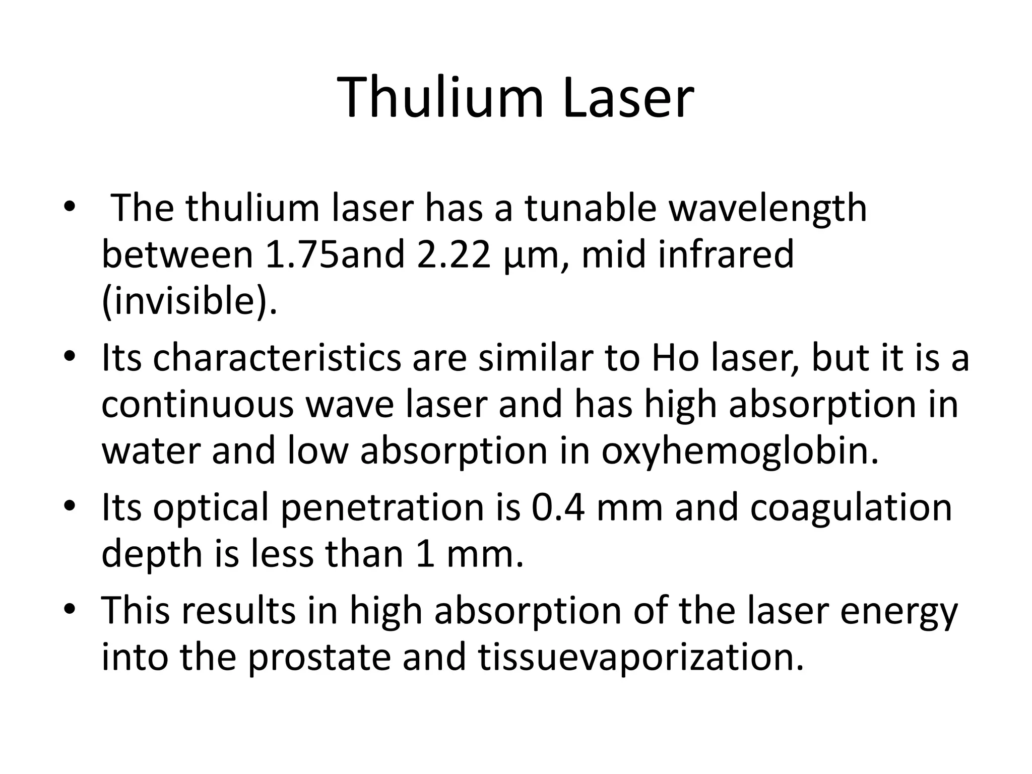Lasers in urology | PPTX