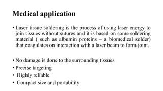 Laser soldering | PPTX
