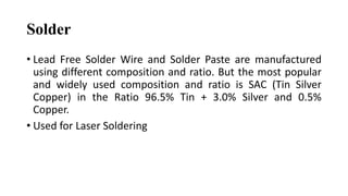 Laser soldering | PPTX