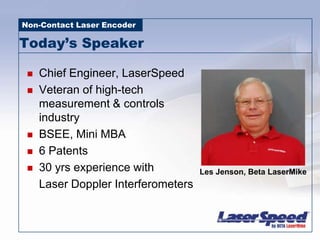 LaserSpeed: Calculate Your ROI | PPTX