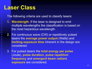 LASERSsafety.ppt | Eye and Vision Conditions | Diseases and Conditions