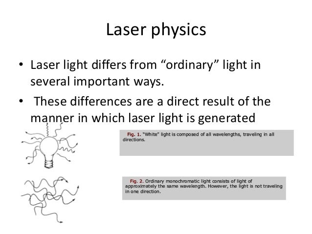 basics in laser