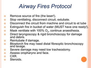 Laser surgery and anaesthesia | PPTX