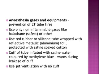 Laser surgery and cryosurgery in ENT | PPTX