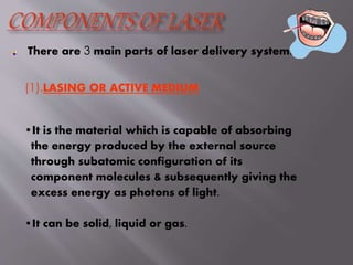 LASERS USED IN OPERATIVE DENTISTRY | PPTX