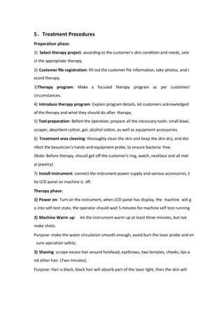 Laser therapy device user manual en | PDF