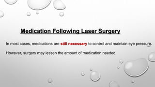 Laser therapy in glaucoma | PPTX