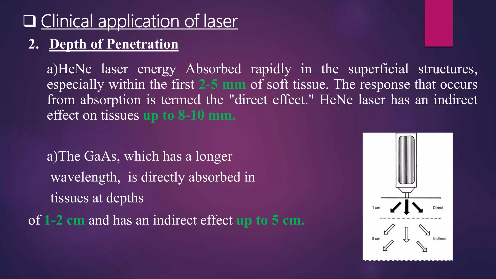 Laser therapy (physiotherapy) | PPTX