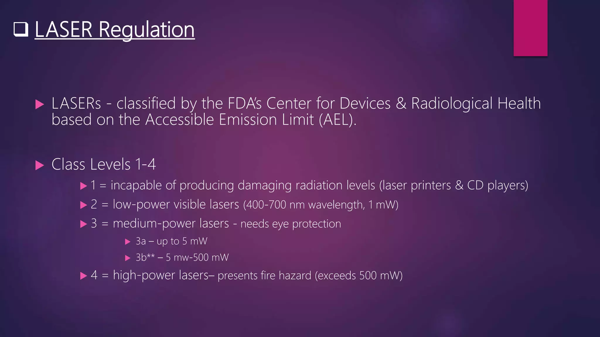 Laser therapy (physiotherapy) | PPTX