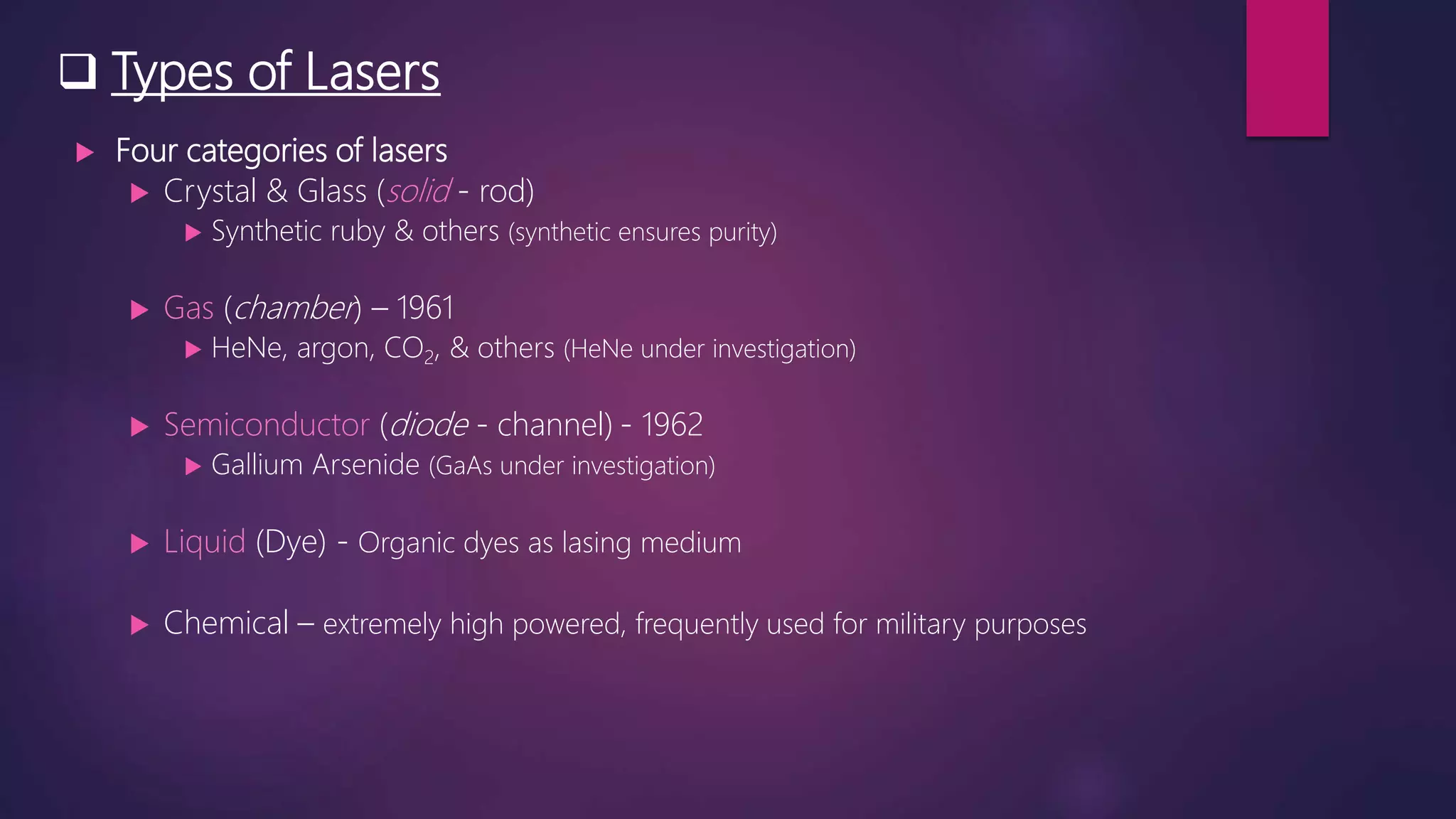 Laser therapy (physiotherapy) | PPTX