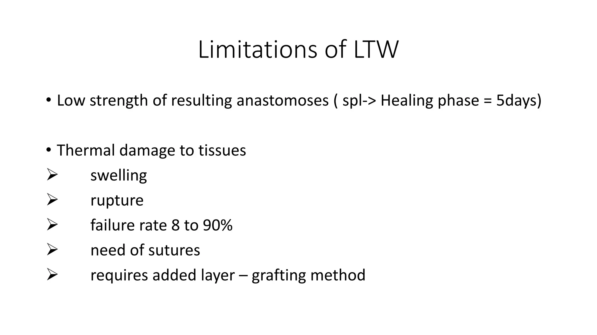 Laser tissue welding own prep | PPTX