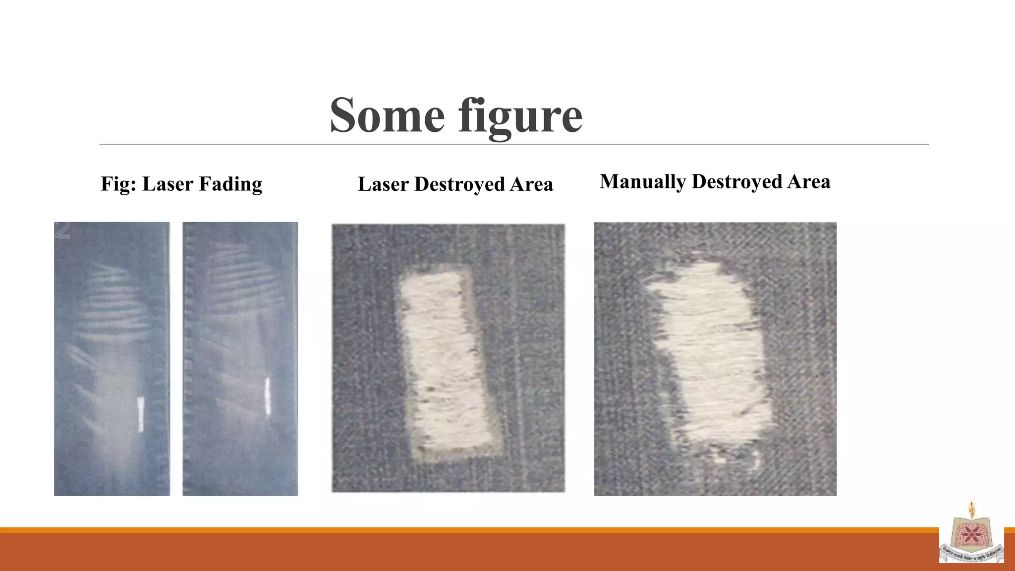 Laser treatment a new dimension in denim washing. | PPTX
