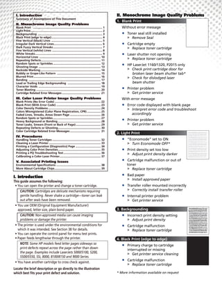 Laser trouble shooting guide | PDF