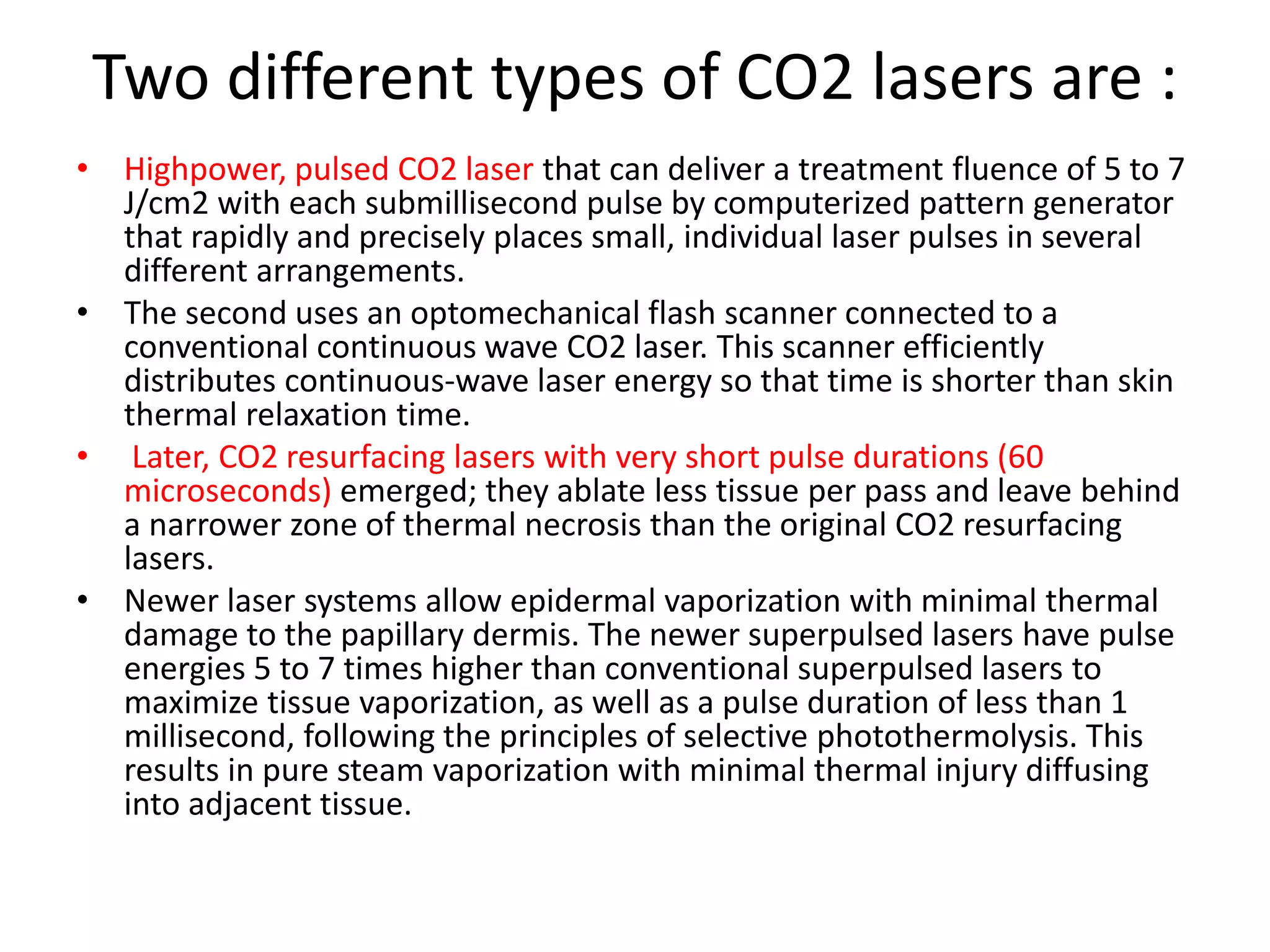 Laser application in plastic surgery | PPTX