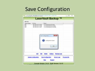 Laser vault backup | PPT