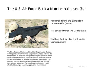 Laser weapons | PPTX