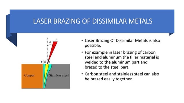 Laser welding and brazing | PPTX