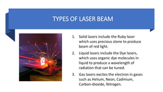 Laser welding and brazing | PPTX