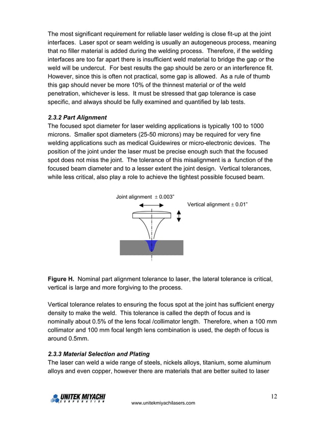 Laser Welding Guide | PDF