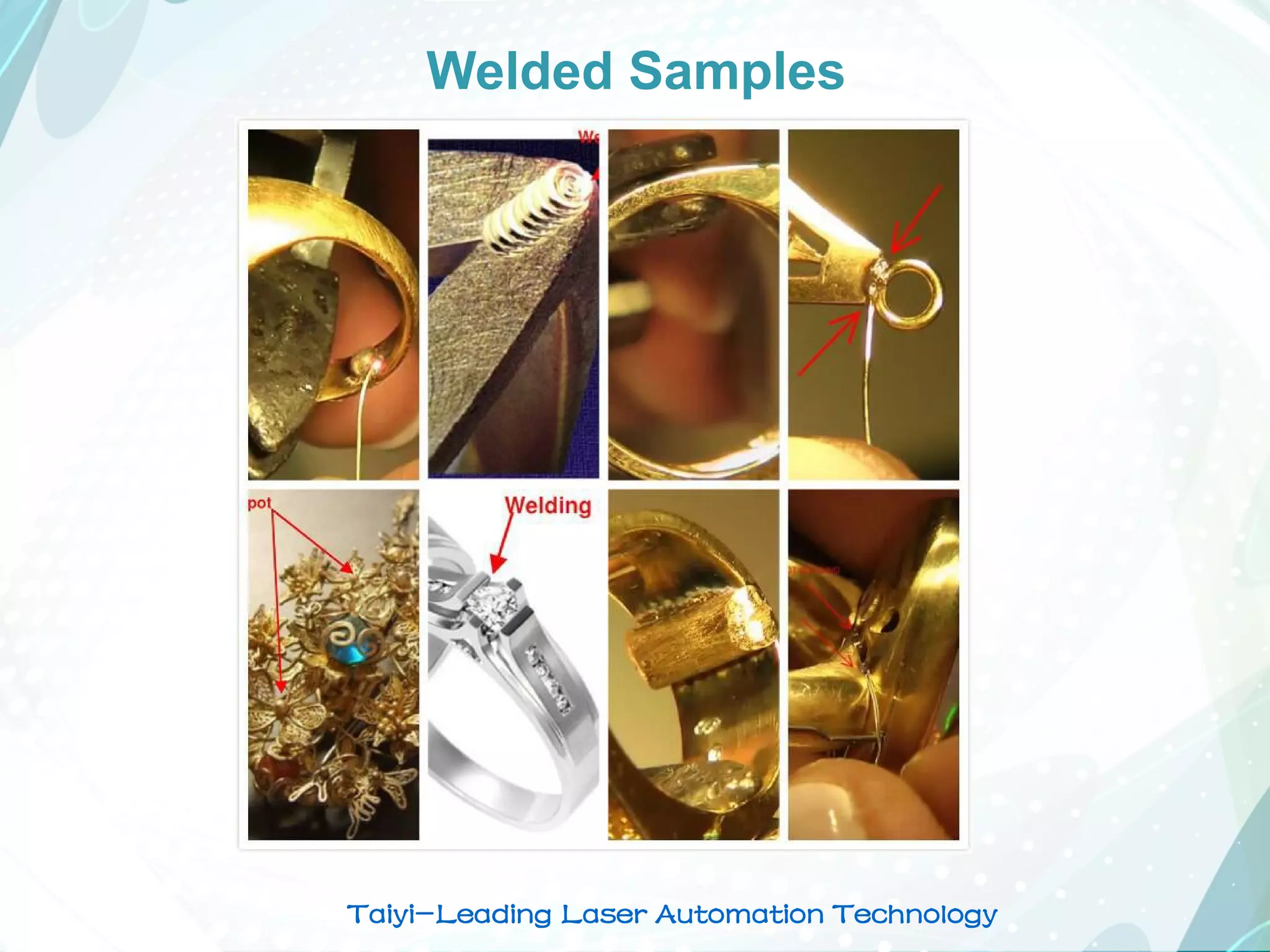 Laser welding machine catalog from taiqi machine factory | PDF