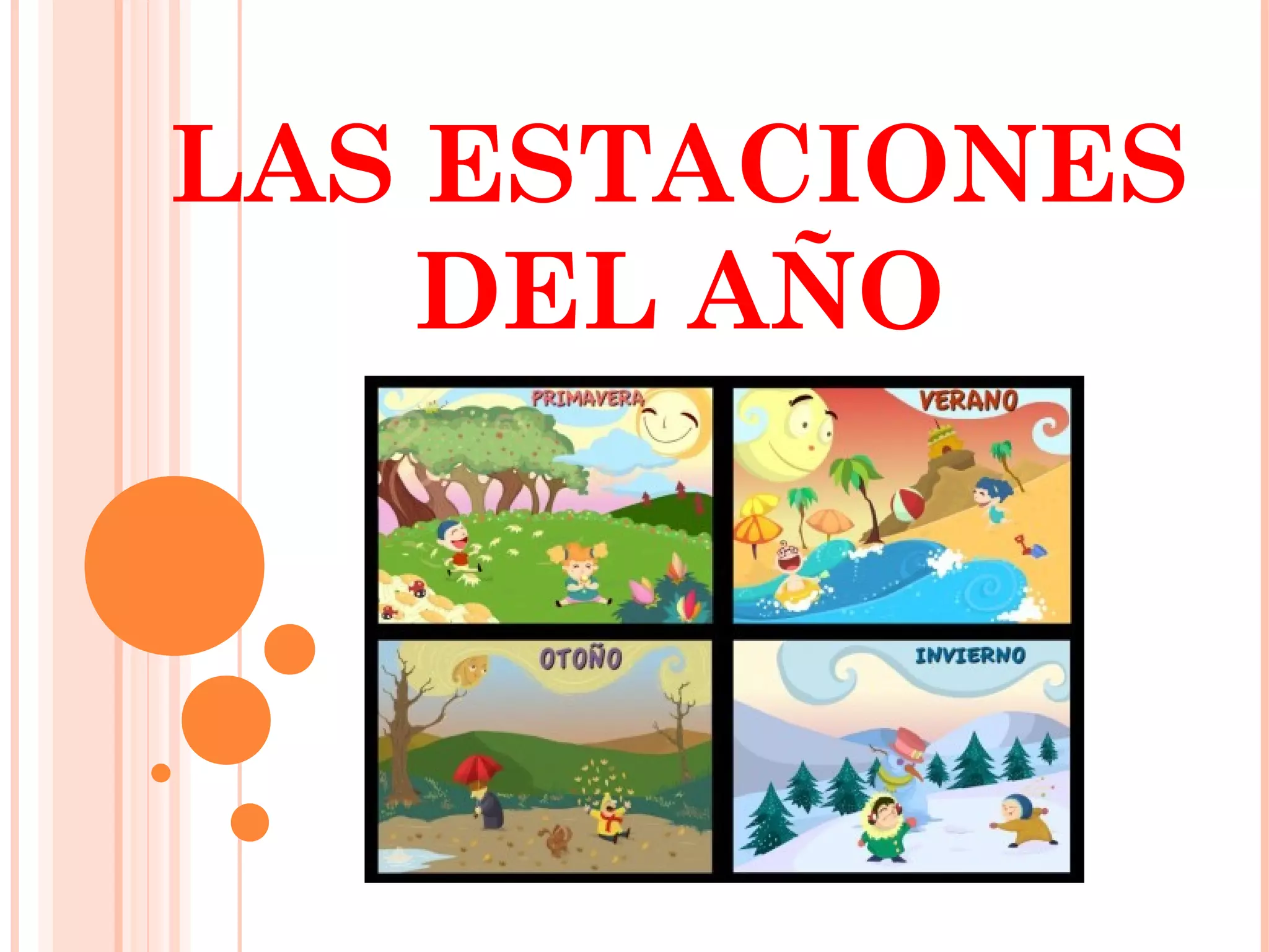 Las estaciones del año | PPT
