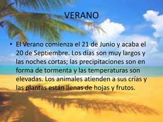 Las estaciones powerpoint | PPTX