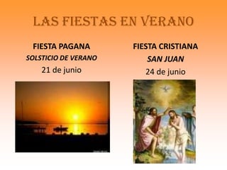 Las estaciones y sus celebraciones | PPTX