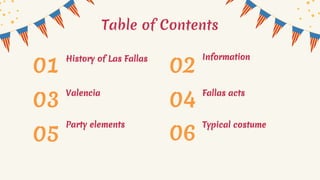 Las fallas de valencia by Candela | PPTX