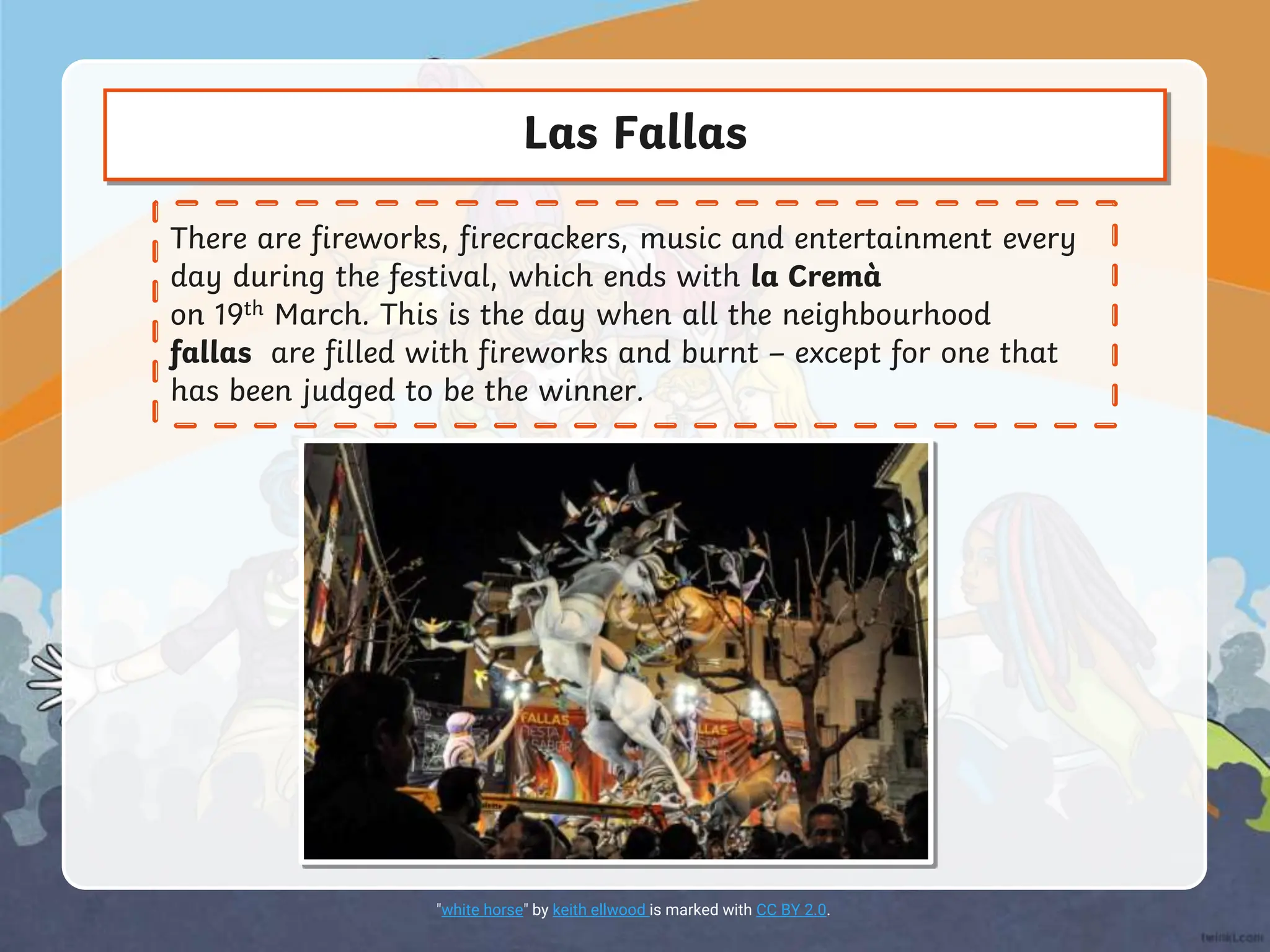 Las Fallas Presentation- Spanish festival | PPTX