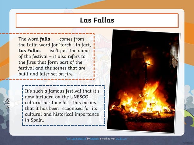 Las Fallas Presentation- Spanish festival | PPTX