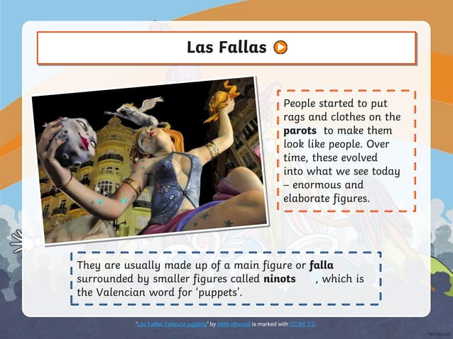 Las Fallas Presentation- Spanish festival | PPTX