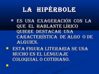 Las figuras literarias 7o | PPT