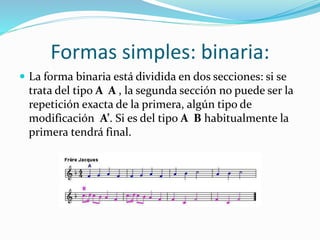Curso 2015/16 - 1ª EVA Formas Musicales | PPTX