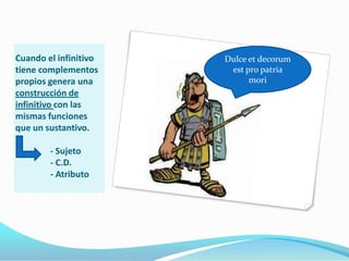 Las formas nominales del verbo | PPTX