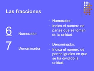 Las fracciones | PDF