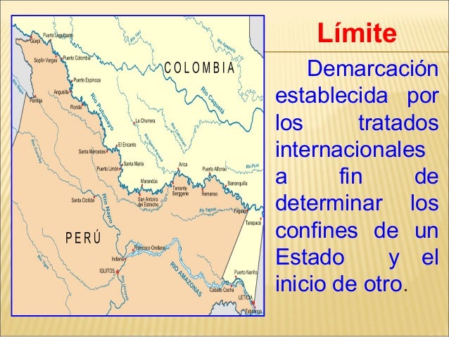DEMARCACIÓN DE FRONTERA POLÍTICA DEL PUEBLO