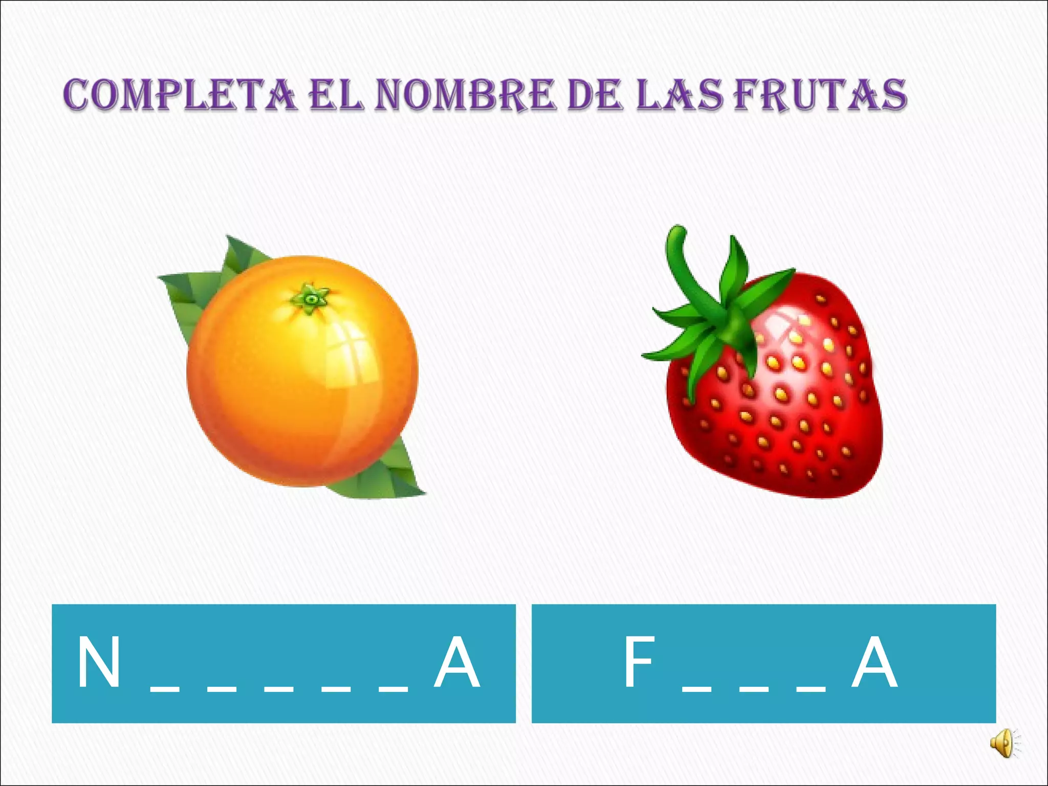 Las frutas | PPT