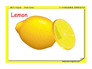 Las frutas en ingles | PPT