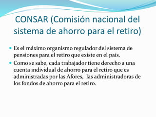 Instituciones del Sistema Financiero Mexicano | PPTX