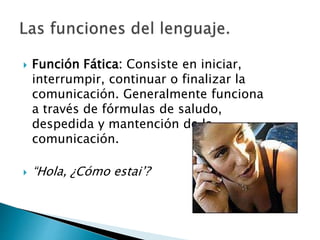 Las funciones del leguaje2.0 | PPTX